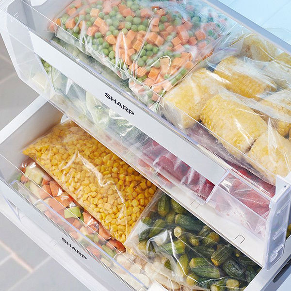 SHARP Deep Freezer Inverter Digital No Frost 6 Drawers 250 Liter Black ...