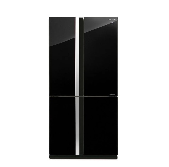 SHARP Refrigerator Inverter Digital No Frost 605 Liter Black SJ-FS87V ...