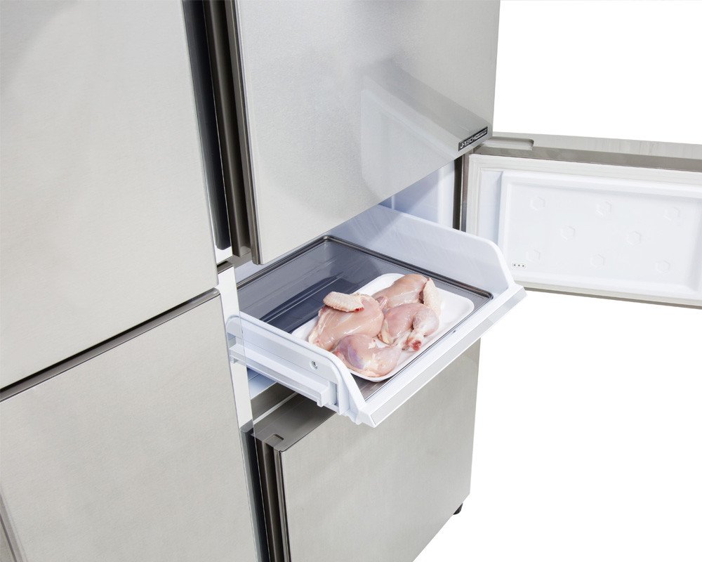 SHARP Fridge Inverter Digital No Frost 660 Liter Stainless SJ-FP910N-SS ...