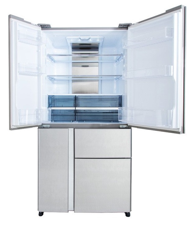 SHARP Fridge Inverter Digital No Frost 660 Liter Stainless SJ-FP910N-SS ...